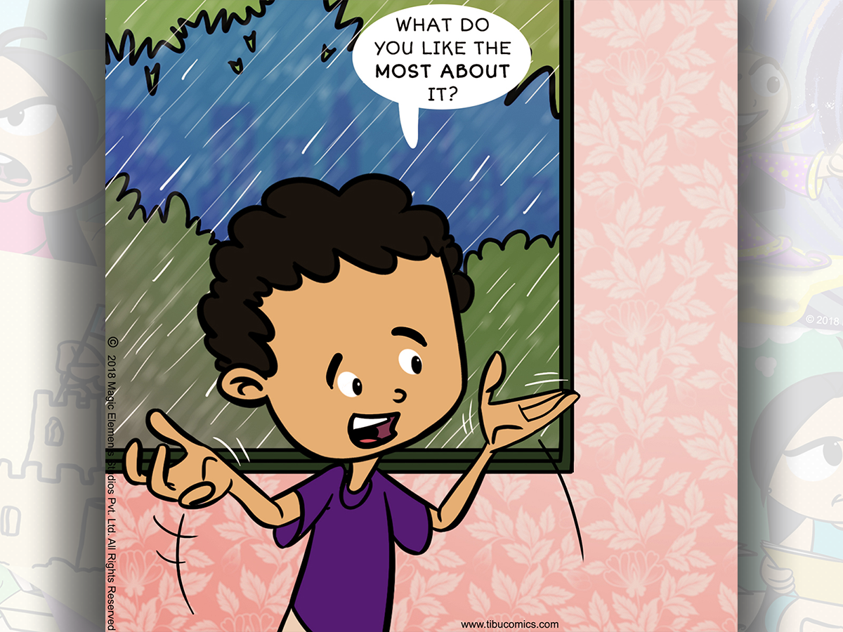 Rain, rain come again ! - Tibu Comics
